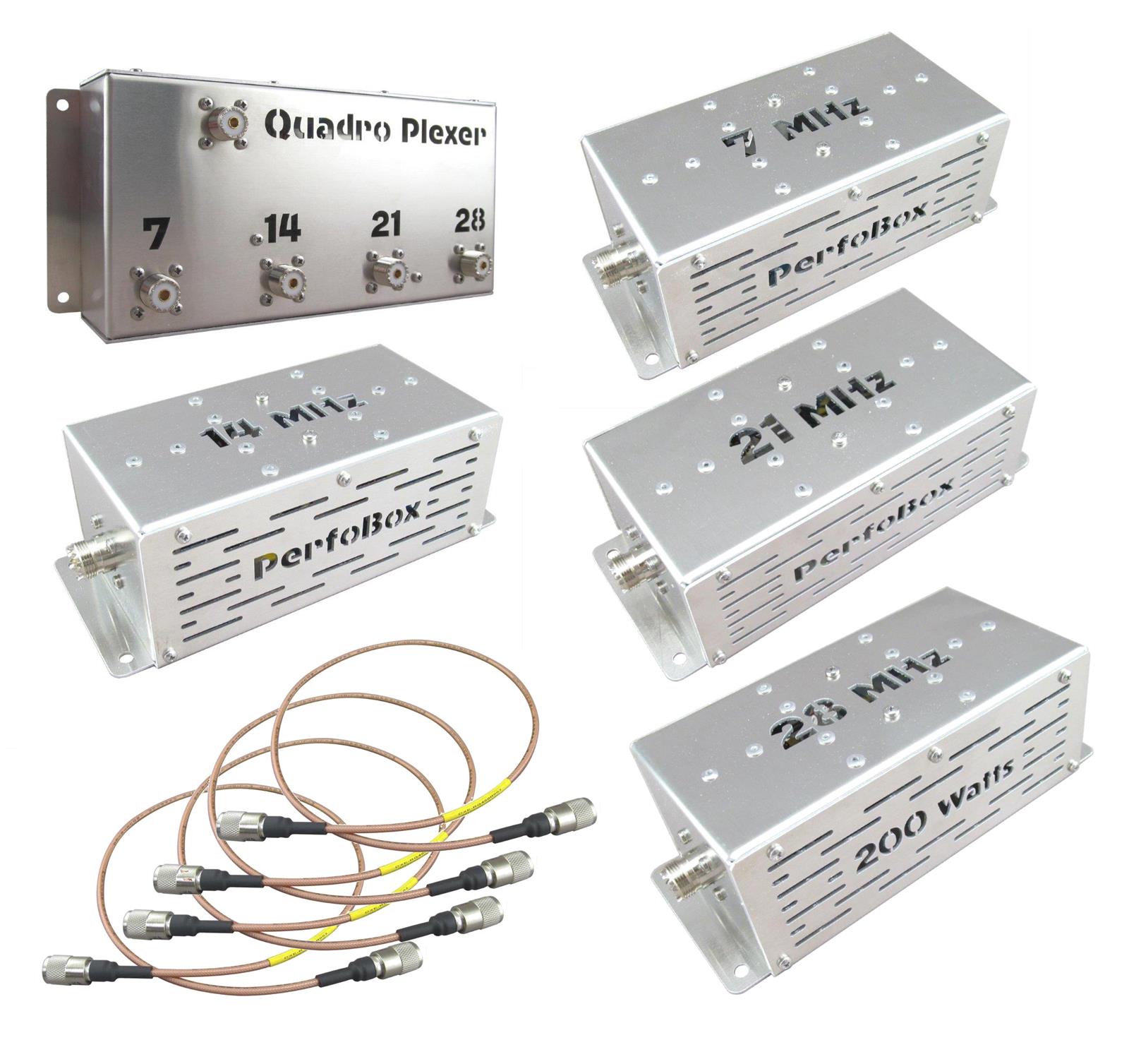 DX Engineering Field Day Quadraplexer Filter Combination Packages