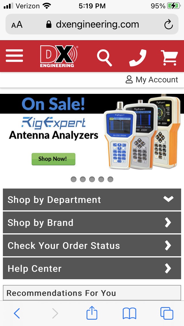 DXEngineering.com Redesigned for Smartphone-Friendly Searching and ...