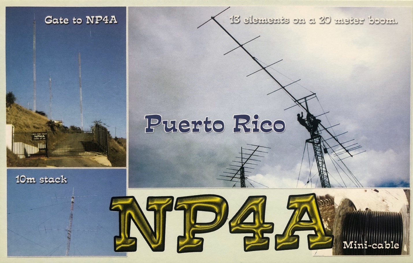It’s All in the Cards! QSL Cards from Puerto Rico