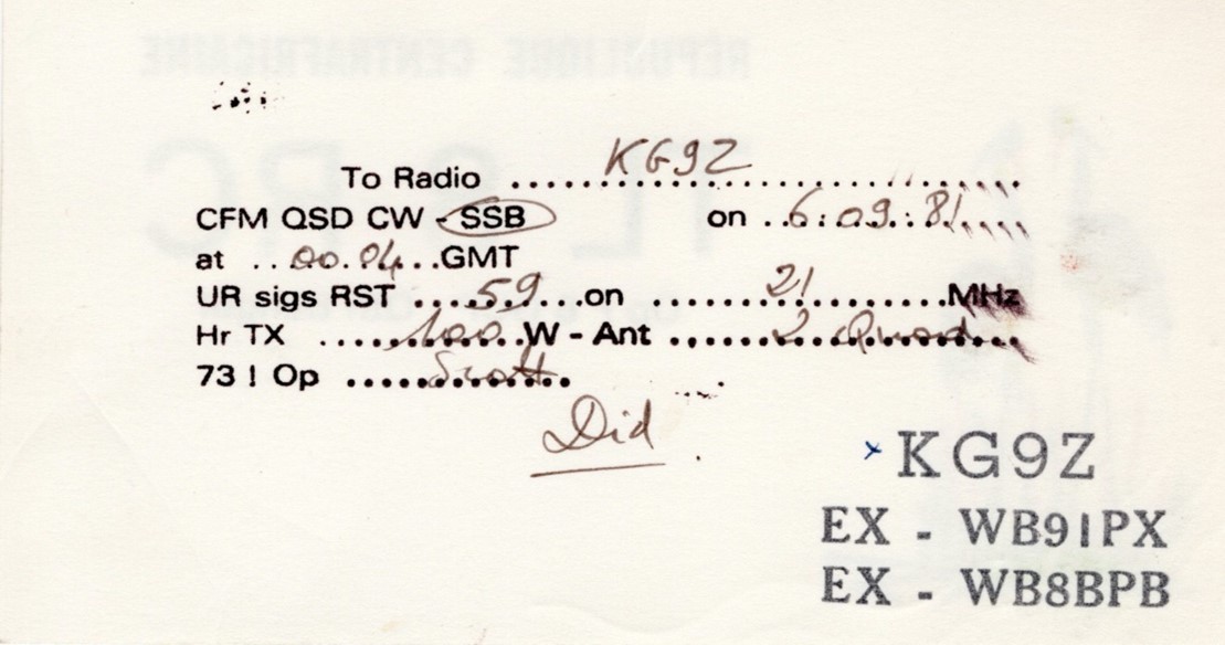 It’s All in the Cards! QSL Cards from the Central African Republic