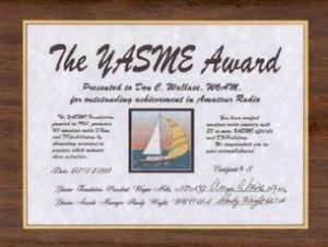 The Yasme Foundation–Part of DX History