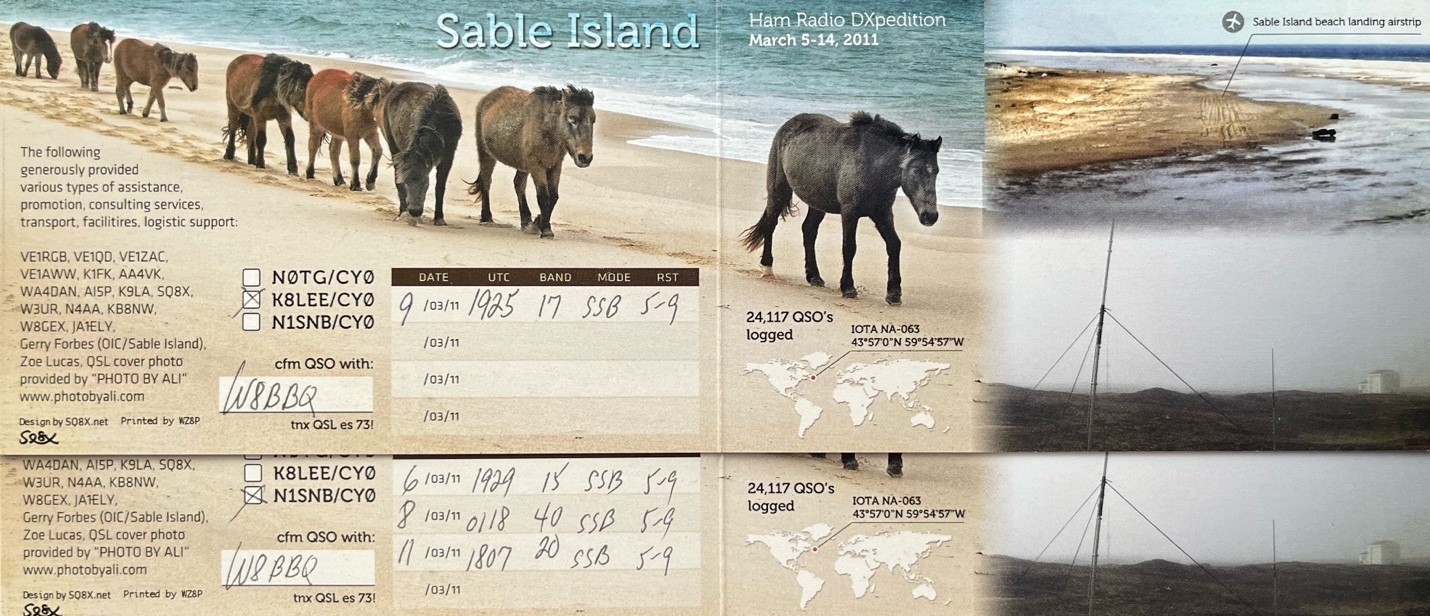 DX Engineering Sponsors March 2023 CY0S Sable Island DXpedition…Plus, a ...