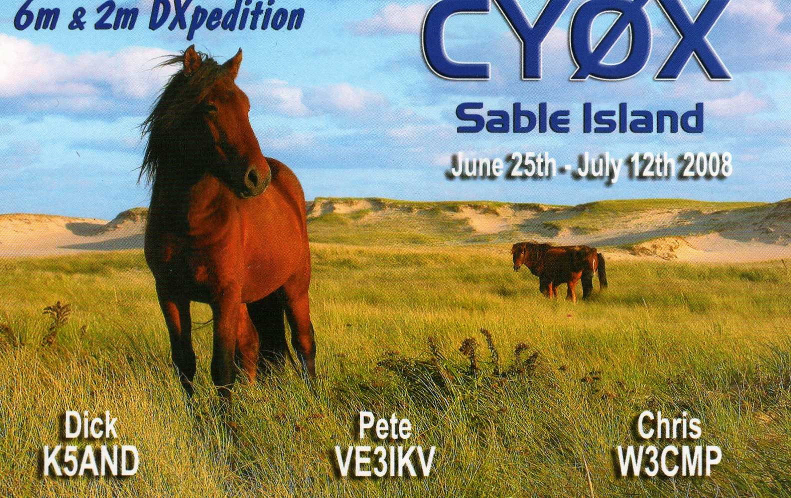 DX Engineering Sponsors March 2023 CY0S Sable Island DXpedition…Plus, a Look at Some Sable ...