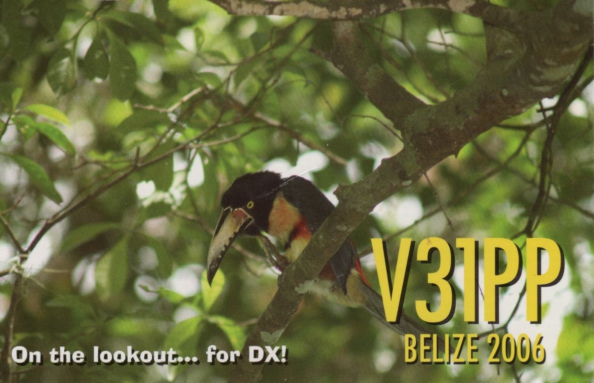 It’s All in the Cards! QSL Cards from Belize
