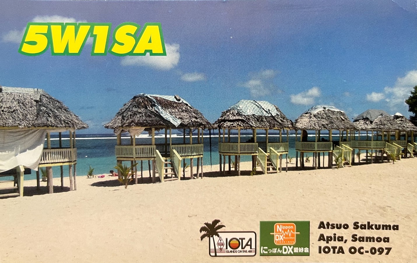 It’s All in the Cards! QSL Cards from the Samoan Islands