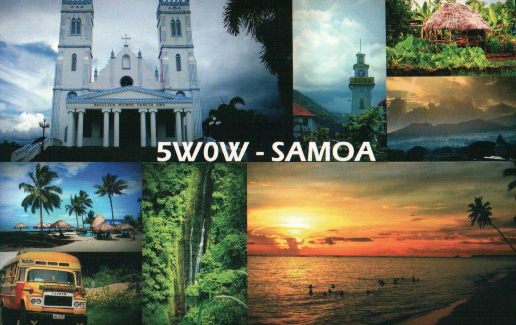 It’s All in the Cards! QSL Cards from the Samoan Islands