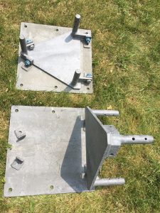 New Product Spotlight: Carlson Heavy-Duty 25G Hinged Tower Base Plate ...