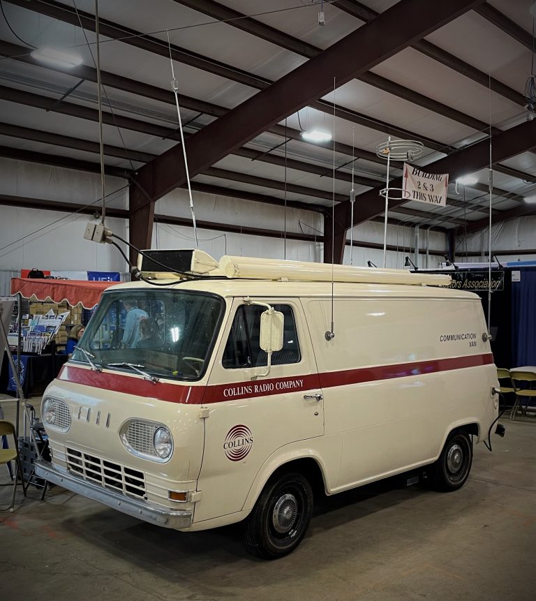 Vintage Ford Econoline Collins Radio Van Spotted at Dayton Hamvention®