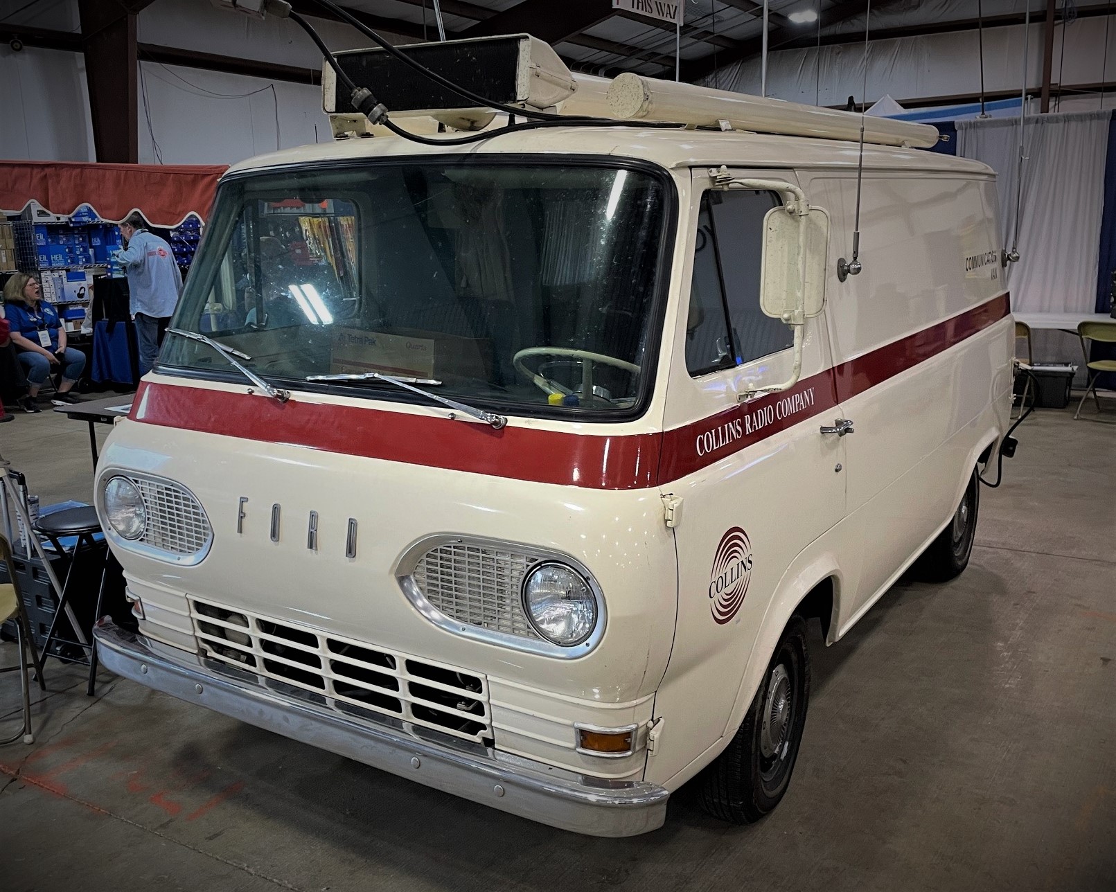 Vintage Ford Econoline Collins Radio Van Spotted at Dayton Hamvention®