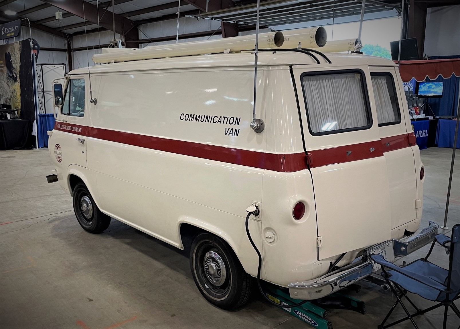 Vintage Ford Econoline Collins Radio Van Spotted at Dayton Hamvention®