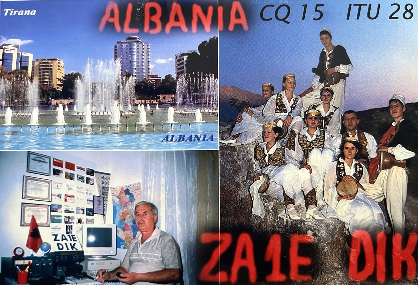 It’s All in the Cards! QSL Cards from Albania