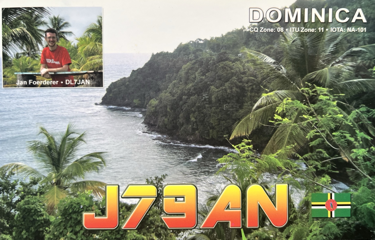 It’s All in the Cards! QSL Cards from Dominica