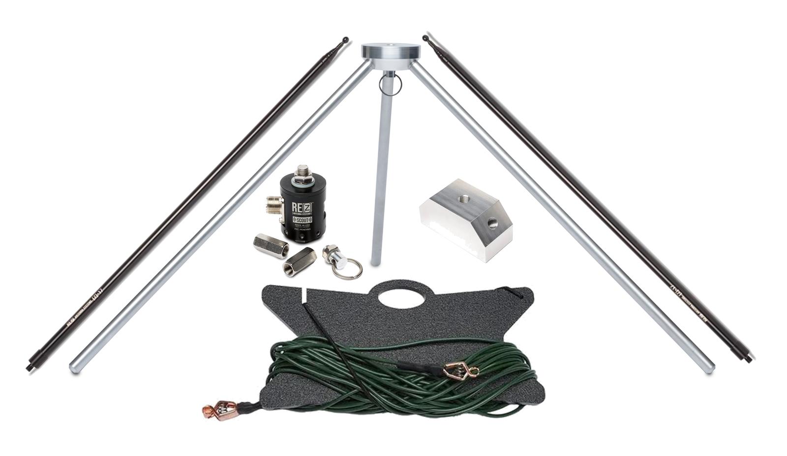 New Product Spotlight: REZ Antenna Systems Portable Delta Loop Kit